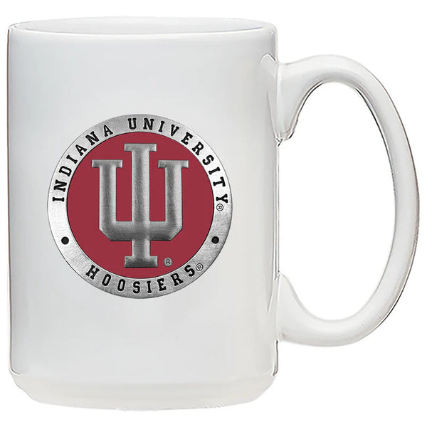 Indiana University Coffee Mug (Clear, White and Red) - Heritage ...