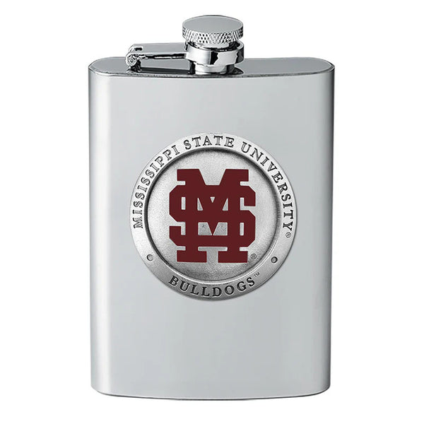 Mississippi State Baseball Logo Flask - Heritage Metalworks, Inc.
