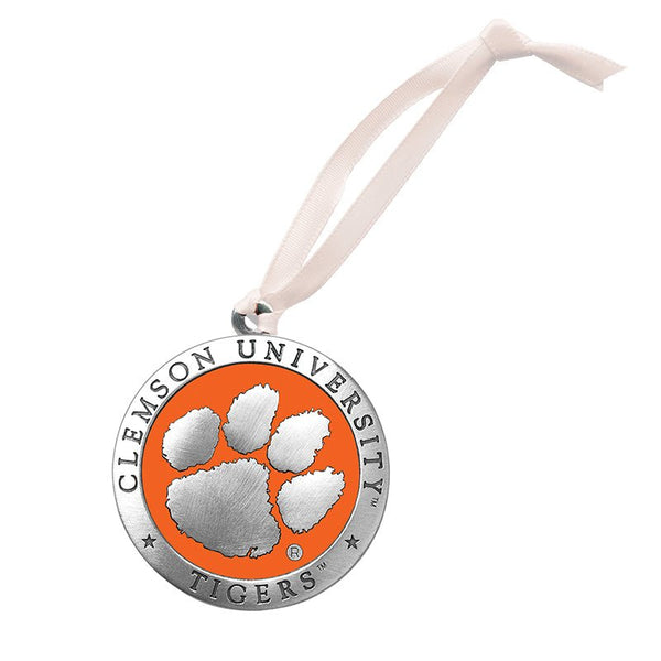 CLEMSON UNIVERSITY ORNAMENT - Fine Pewter Gifts - Heritage Metalworks, Inc.
