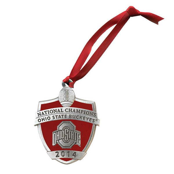 OHIO STATE UNIVERSITY NATIONAL CHAMPIONS ORNAMENT - Fine Pewter Gifts ...