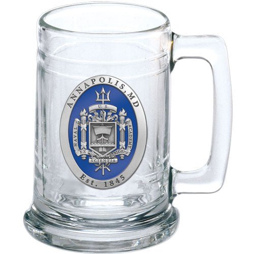 UNITED STATES NAVAL ACADEMY CREST STEIN - Heritage Metalworks, Inc.