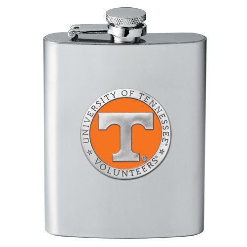 UNIVERSITY OF TENNESSEE FLASK - Fine Pewter Gifts - Heritage Metalworks ...