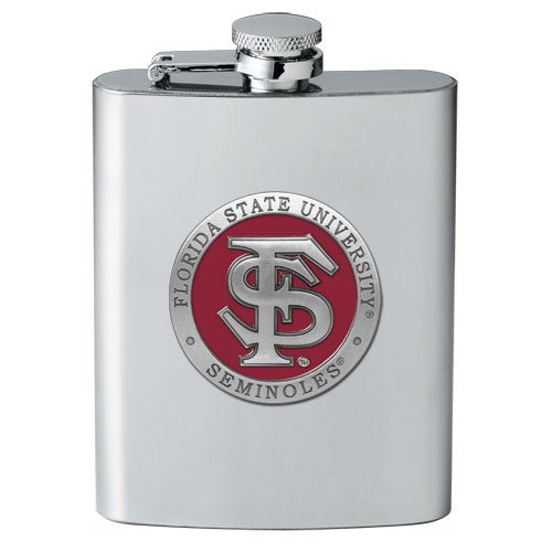 FLORIDA STATE UNIVERSITY FS LOGO FLASK - Fine Pewter Gifts - Heritage ...