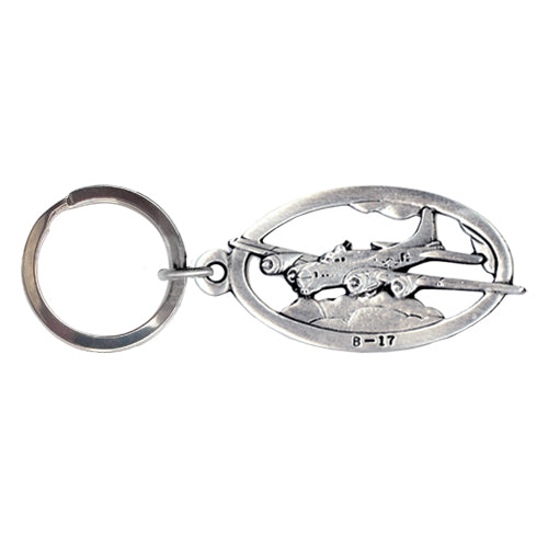 B-17 KEY CHAIN - Fine Pewter Gifts - Heritage Metalworks, Inc.