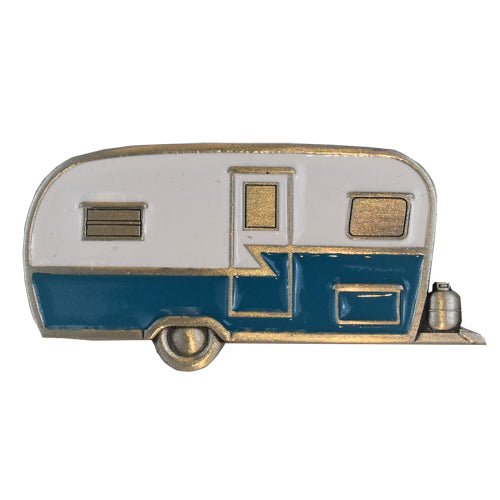 VINTAGE CAMPER MAGNET- Fine Pewter Gifts - Heritage Metalworks, Inc.