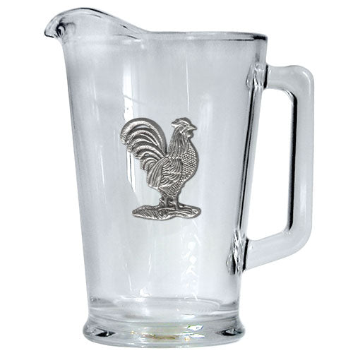 ROOSTERS PITCHER - Fine Pewter Gifts - Heritage Metalworks, Inc.